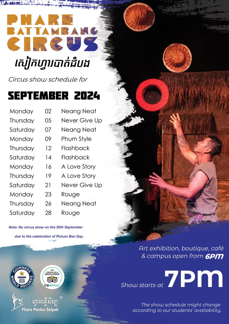 Circus shows – Phare Ponleu Selpak