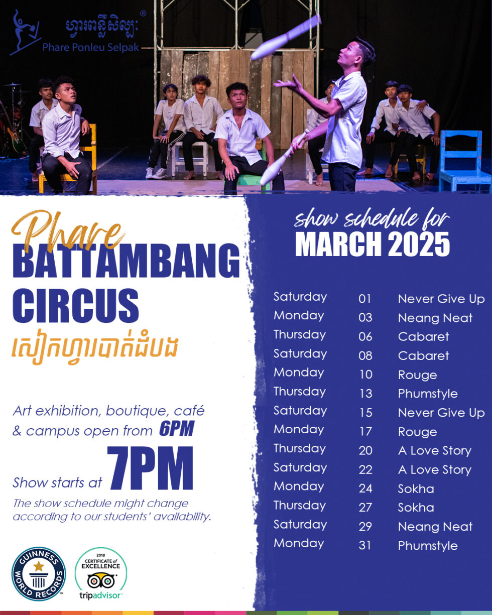 Circus shows – Phare Ponleu Selpak