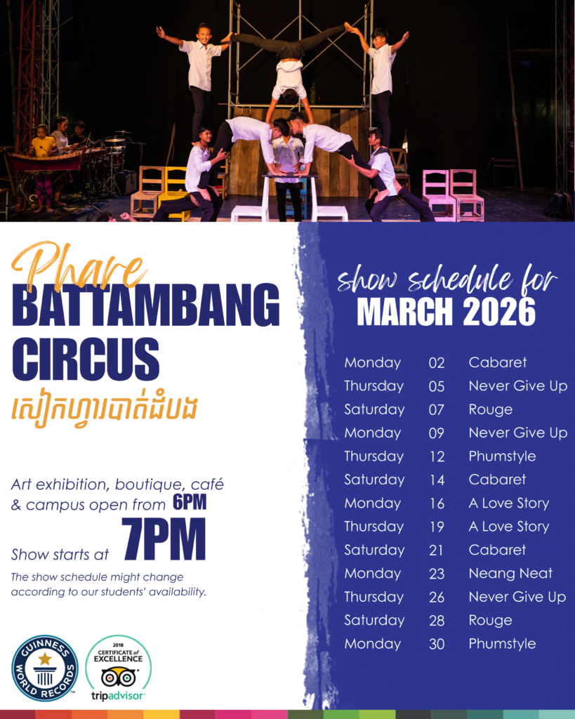 Circus shows – Phare Ponleu Selpak